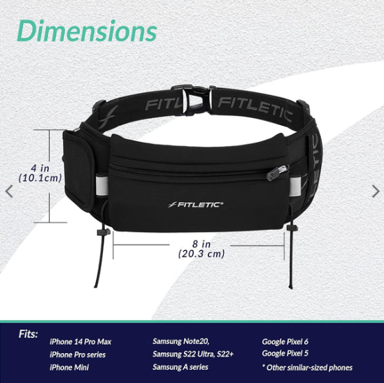 UNNU Ltd. FITLETIC Ultimate II Running Pouch