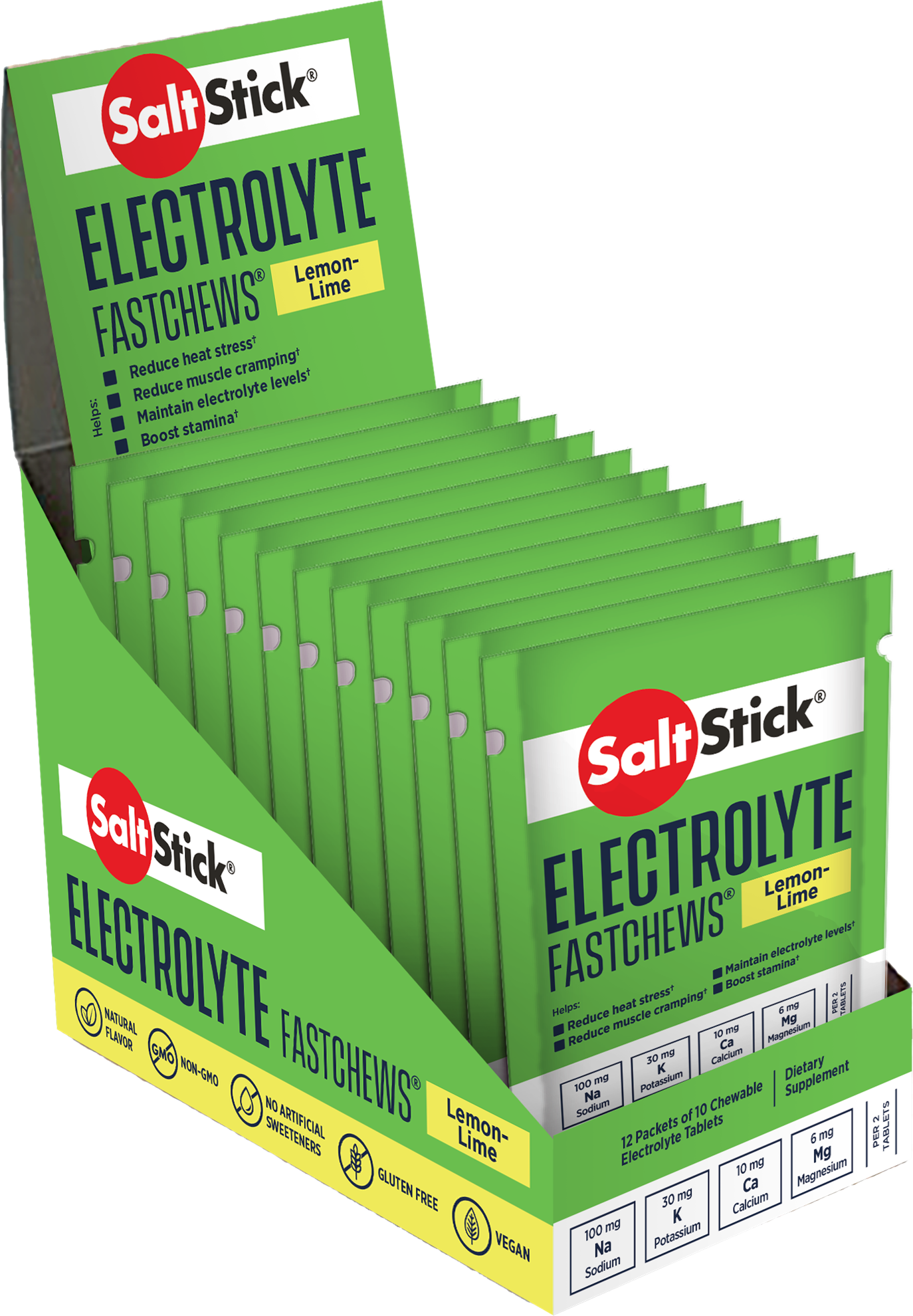 UNNU Ltd. Salt Stick Fast Chews Box (12 x 10 packs)