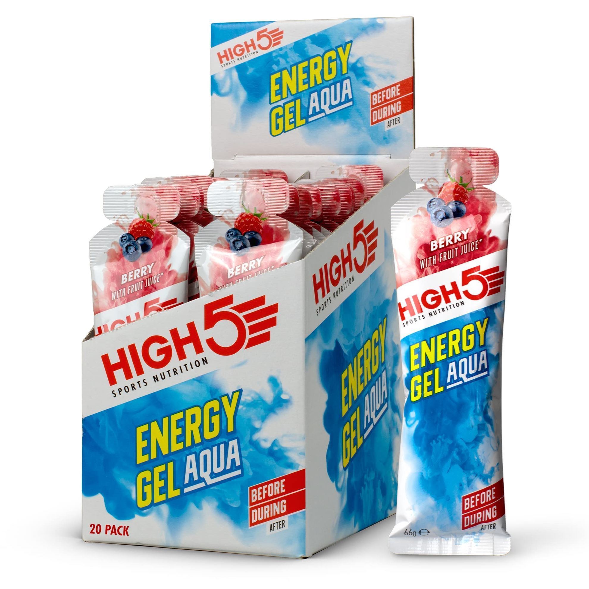 High 5 Aqua Gel (Isogel) - 20 Pack | UNNU