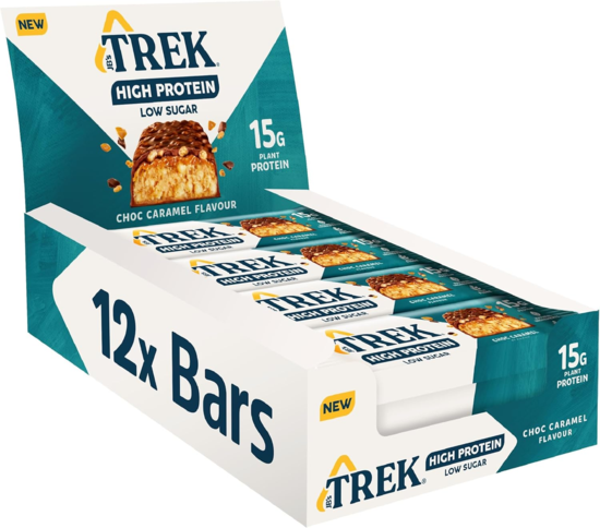 Trek High Protein Low Sugar (12 x 55g Bars) | UNNU