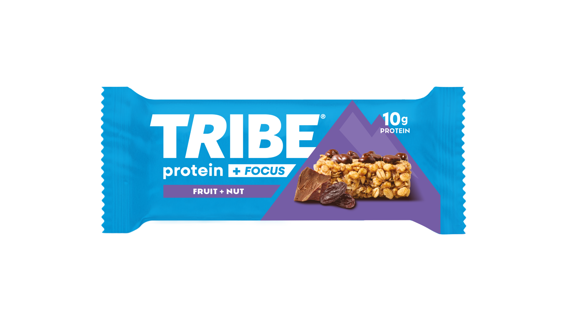 NEW: Tribe TRIBE Protein + Focus (12 x 60g Bars) | UNNU